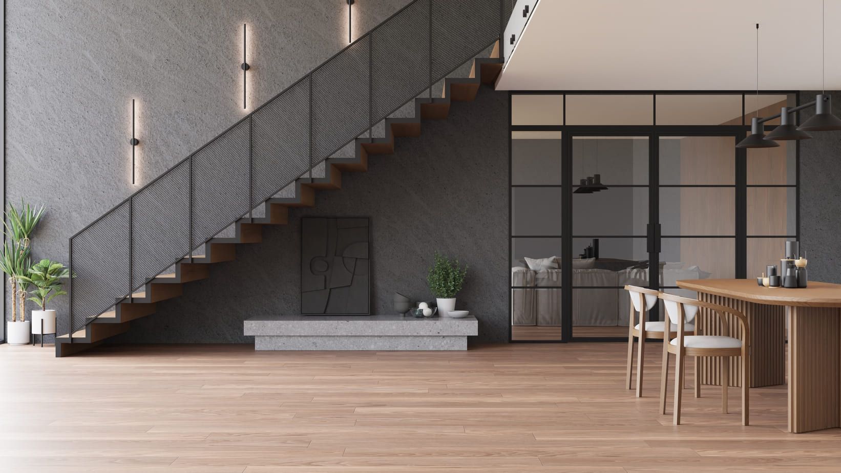 SKE DESIGN - Steel stairs, industrial doors and loft walls.